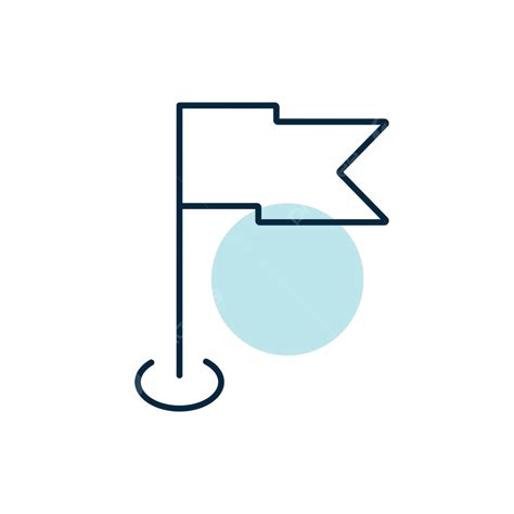 Flag Gps Pin Vector Icon Navigation Sign Navigate Plastic Banner Vector Navigate Plastic