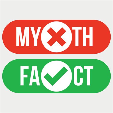 Fact Vs Myth Logo Concept Vector Illustration 26827483 Vector Art At