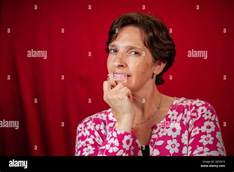 Mature Brunette Woman Hi Res Stock Photography And Images Alamy