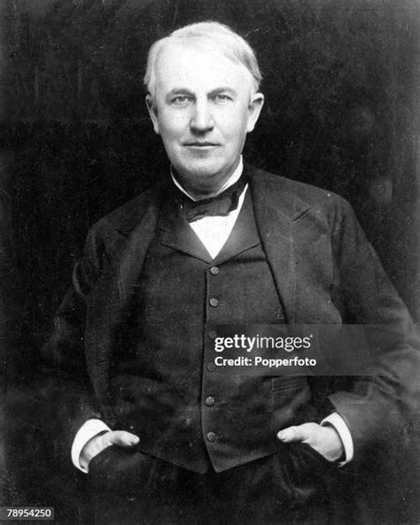 Thomas Edison Portrait Photos And Premium High Res Pictures Getty Images