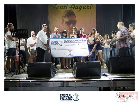 Special Friend Ancora Un Aiuto Concreto Nel Nome Di Giacomo Recchia