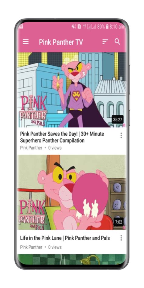 Pink Panther Cartoon Tv Videos Para Android Download