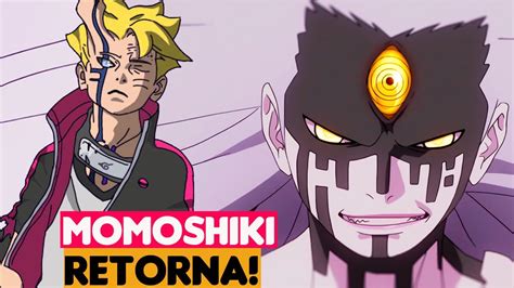 MOMOSHIKI POSSUI O CORPO DE BORUTO BORUTO MANGÁ 43 YouTube