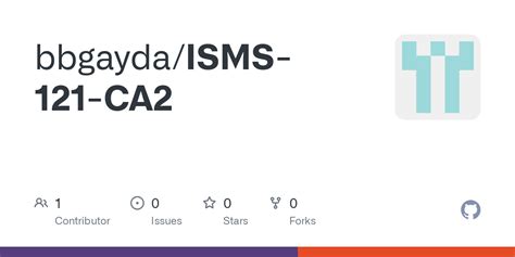 Github Bbgayda Isms Ca