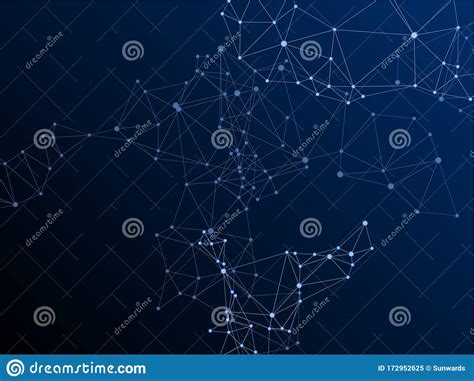 Big Data Cloud Scientific Concept Stock Vector Illustration Of