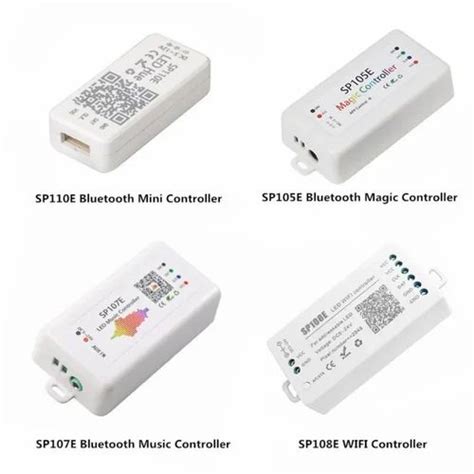 Dc5 24v Wifi Bluetooth Spi Music Spectrum Controller For Addressable