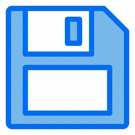 Save Floppy Storage Drive Diskette Icon Download On Iconfinder