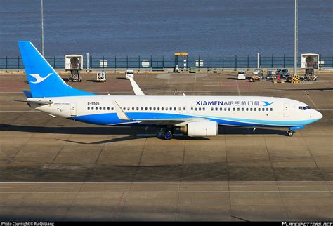 B 5535 Xiamen Airlines Boeing 737 85C WL Photo By RuiQi Liang ID