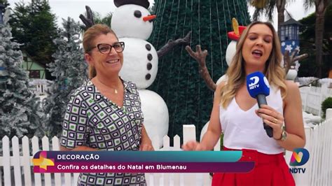 Confira os detalhes da decoração do Natal em Blumenau