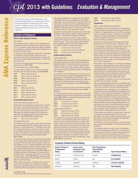 Cpt 2013 Express Reference Coding Card Em 9781603597241 Medicine