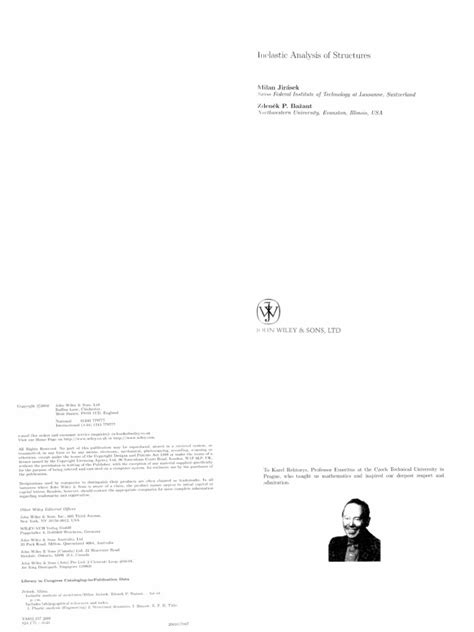 Inelastic Analysis Of Structures Pdf