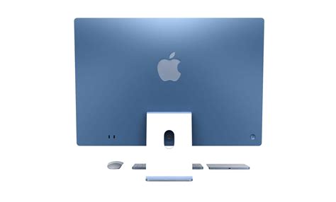 Apple Imac M4 Chip 2024 Blue 3d Model By Reverart