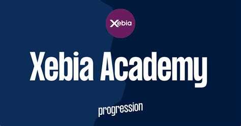 xebia academy home progression career progression at xebia academy