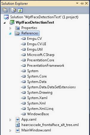 Camera Face Detection In C Using Emgu CV And WPF