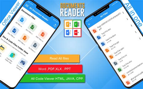 document reader documents viewer pdf creator apk para android