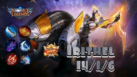 Mobile Legends Irithel MVP CRAZY DAMAGE GAMEPLAY BUILD