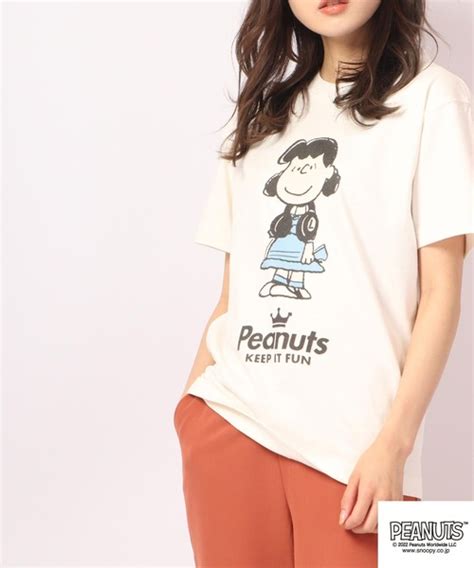 Peanuts（ピーナッツ）の「スヌーピー／チャーリーブラウン／ウッドストック／オラフ／アンディー／サリー／ライナス／ルーシ 半袖tシャツ 7