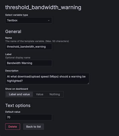 Link Threshold To Variable Dashboards Grafana Labs Community Forums