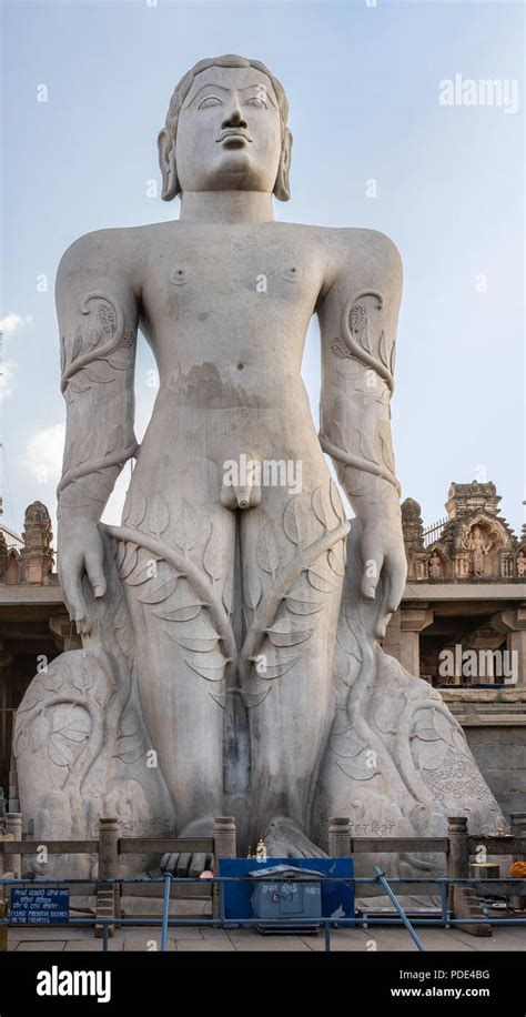 Shravanabelagola Karnataka India November 1 2013 At The Jain