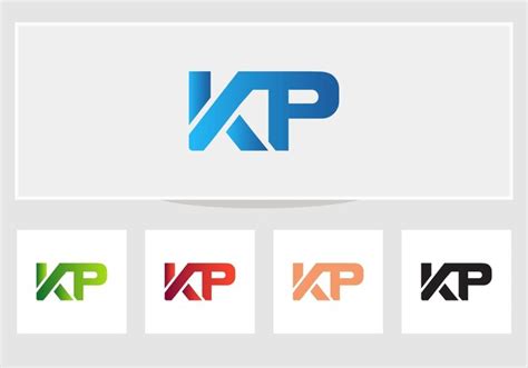 Premium Vector Initial Kp Unique Attractive And Creative Modern Logo