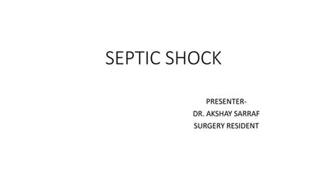 Septic Shockpptx
