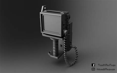 Alien Isolation Motion Tracker Scanner For Cosplay 3d Model 3d