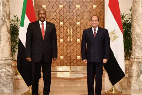 السيسي والبرهان يؤكدان على ضرورة التوصل لاتفاق ملزم بشأن ملء سد النهضة