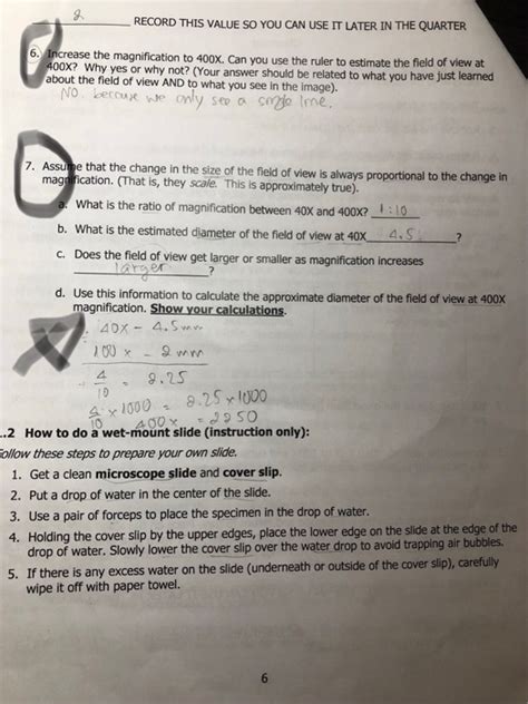 Solved Please Help My First Biology Lab I Literally Dont Chegg