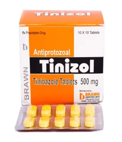 Thuốc kháng sinh Tinidazole Tablets/Tinizol/Tzide | Pharmog