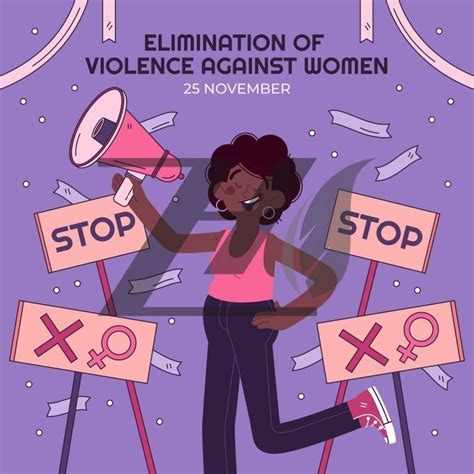 دانلود وکتور تصویر روز جهانی منع خشونت علیه زنان دانلود رایگان فایل