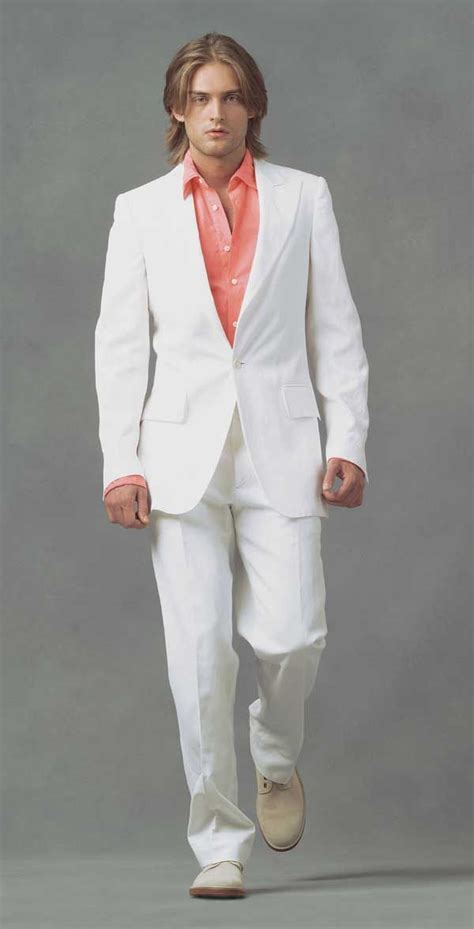 Not A Bad Second Color Mens White Suit Mens Fashion Suits White Wedding Suit