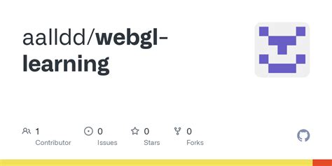 Github Aallddwebgl Learning