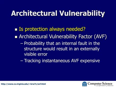 Ppt Dynamic Prediction Of Architectural Vulnerability From Microarchitectural State Powerpoint