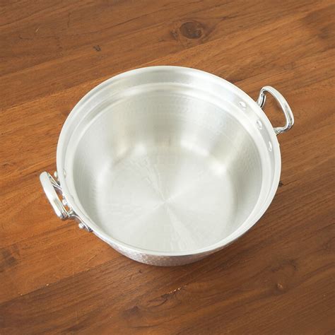 中尾アルミ製作所 厚板打出料理鍋 24cm 食器と料理道具の専門店「プロキッチン」