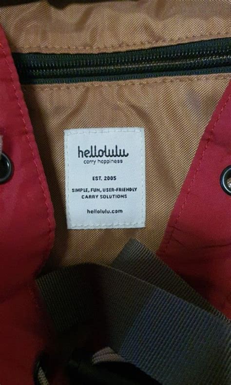 Hellolulu Backpack Womens Fashion Bags And Wallets Backpacks On Carousell