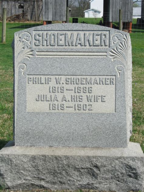 Philip W Shoemaker 1819 1886 Find A Grave Memorial