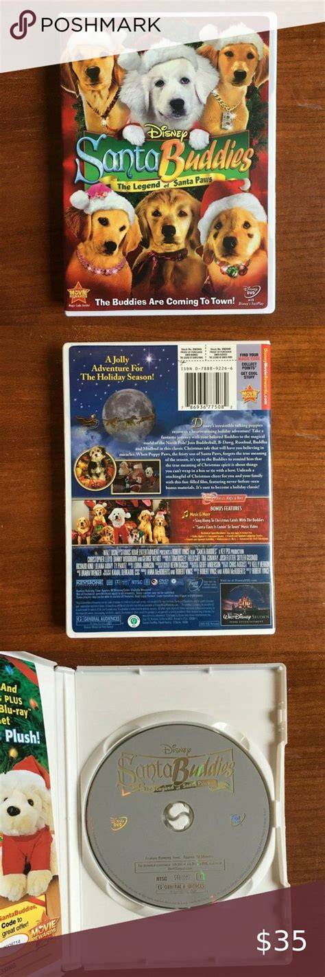 Santa Buddies Dvd 2009 Christmas Tale Santa Paws Buddy