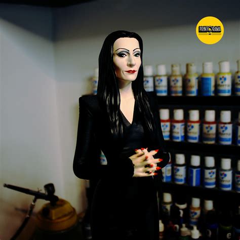 Morticia Addams 3d Model 3d Printable Cgtrader