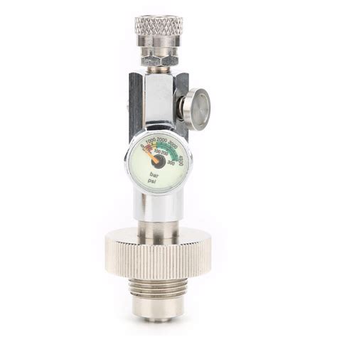 Clearance High Pressure Gas Filling Connection Valve Diving Cylinder