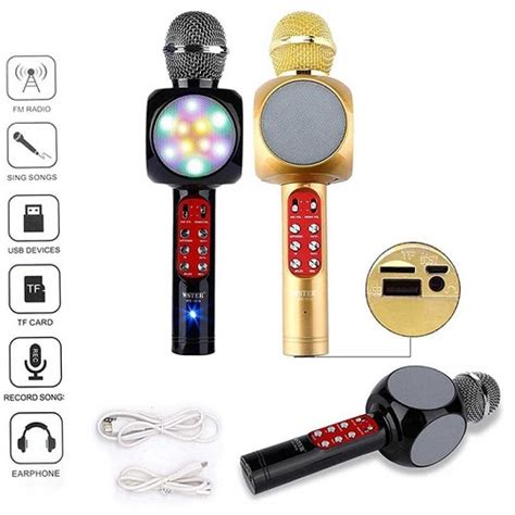 Wster Ws 1816 Wireless Karaoke Microphone Price In Bangladesh