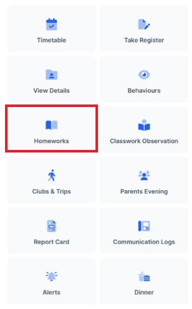 How To Use Homework In The New Teacher App Bromcom Documentation Centre