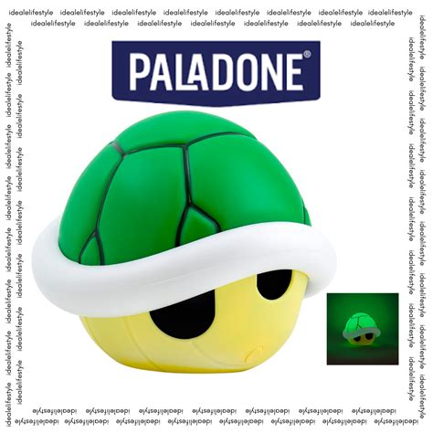 Paladone Super Mario Green Shell Light With Sound Idealelifestyle