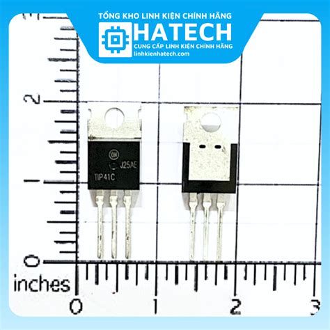 Ic Transistor Pnp Tip41c Tip41 6a 100v To 220 Chính Hãng On