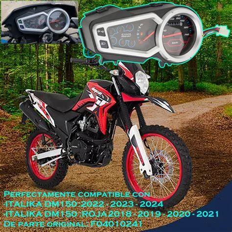Tablero Velocimetro Italika Dm150 Dm 150 Roja Alta F04010241 En Venta