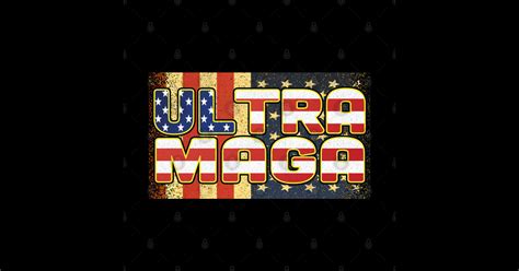 Ultra Maga Maga Sticker Teepublic