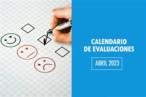 Calendario De Evaluaciones Abril 2023 COLEGIO VALLE DE HUALQUI