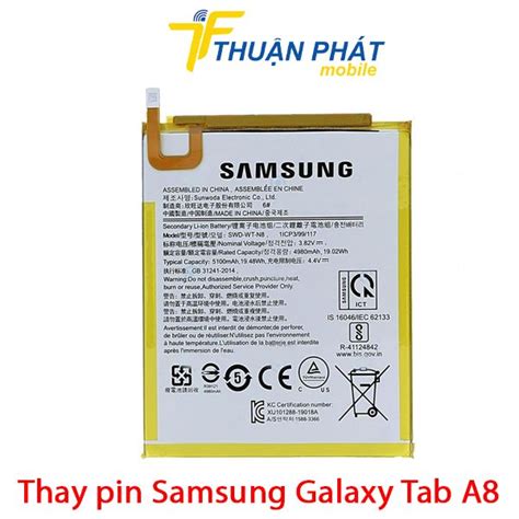 Thay Pin Samsung Galaxy Tab A8 Chính Hãng Giá Tốt Lấy Liền
