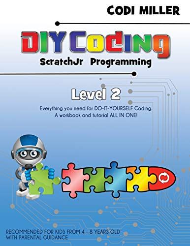 scratchjr programming level 2 diy coding miller codi 9781724349217 books