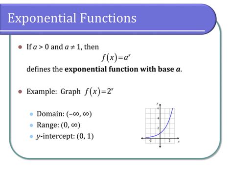 4 2 Exponential Functions Ppt