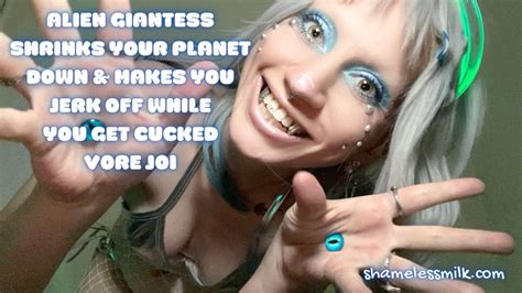 Alien Giantess Seductive Shrinking Cucking Vore Joi More